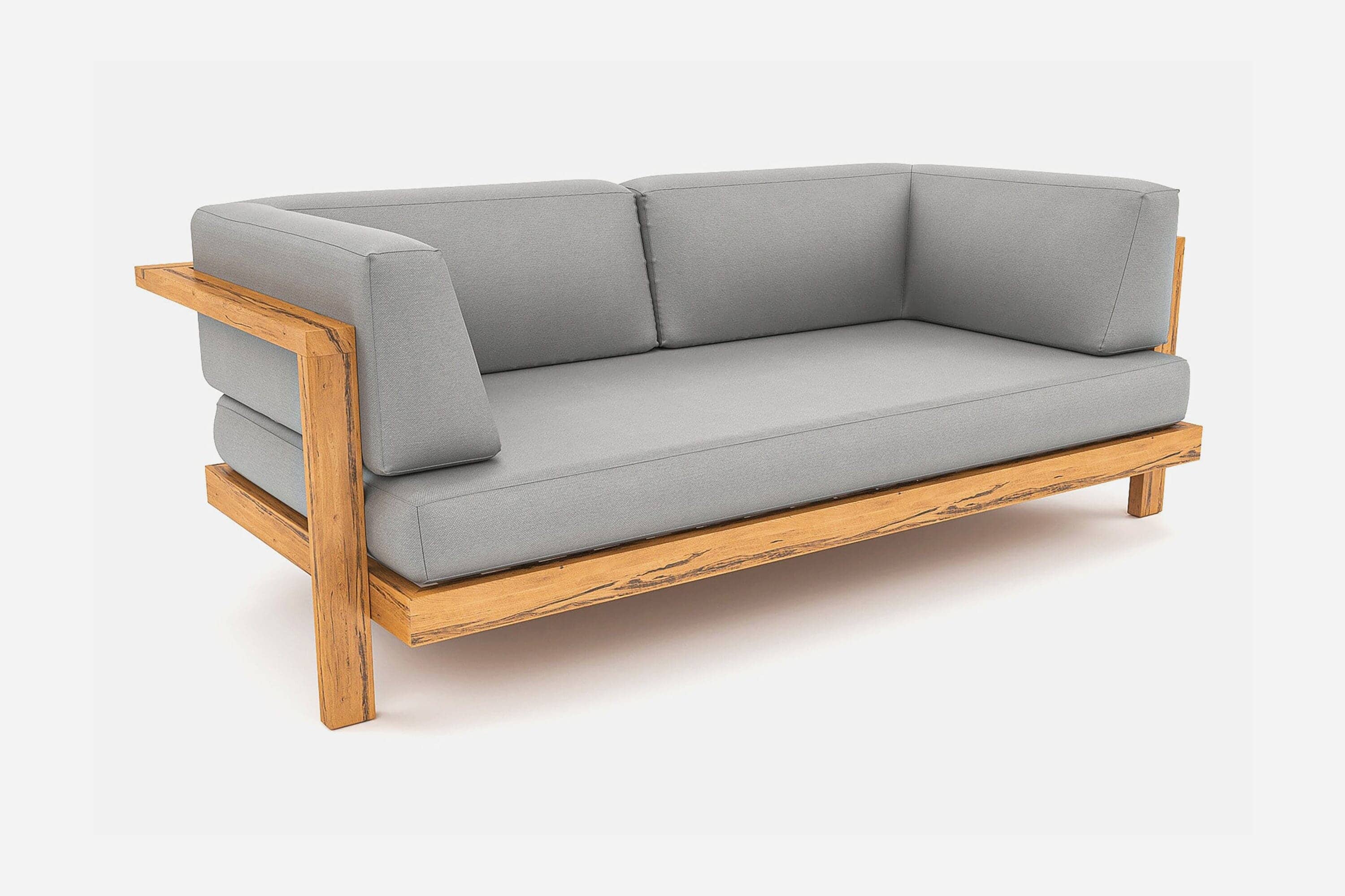 Casares Two Arm Sofa | Handmade Solid Wood