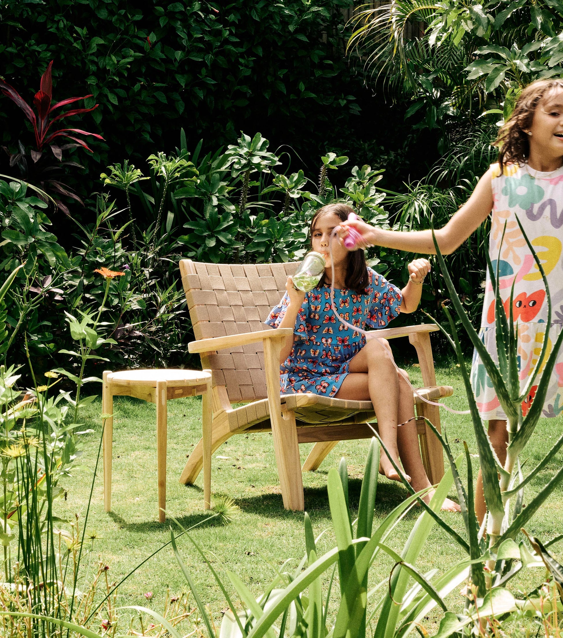 Zapatera Teak Stool | Forever Furniture by MasayaCo